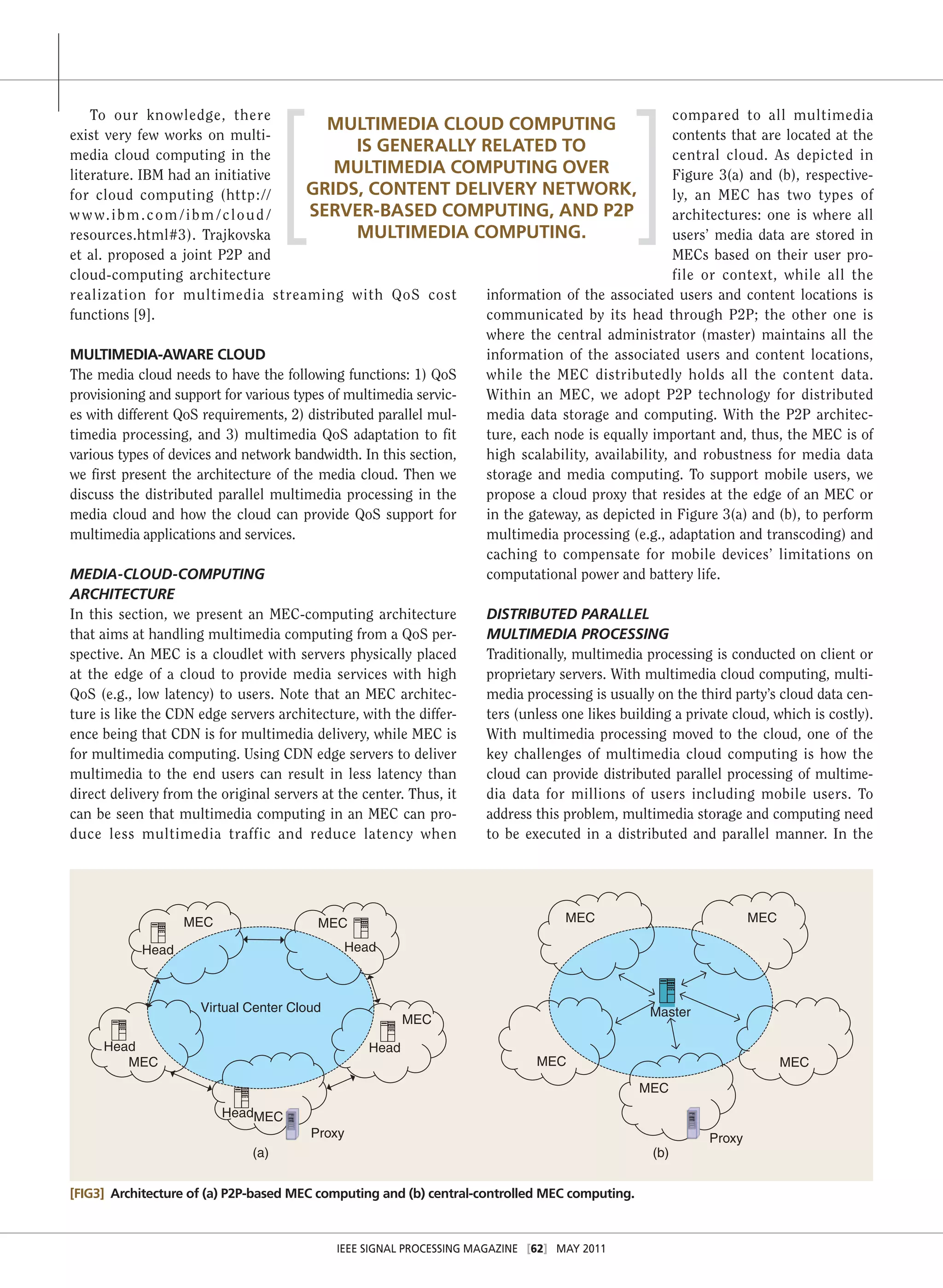Multimedia cloud computing | PDF