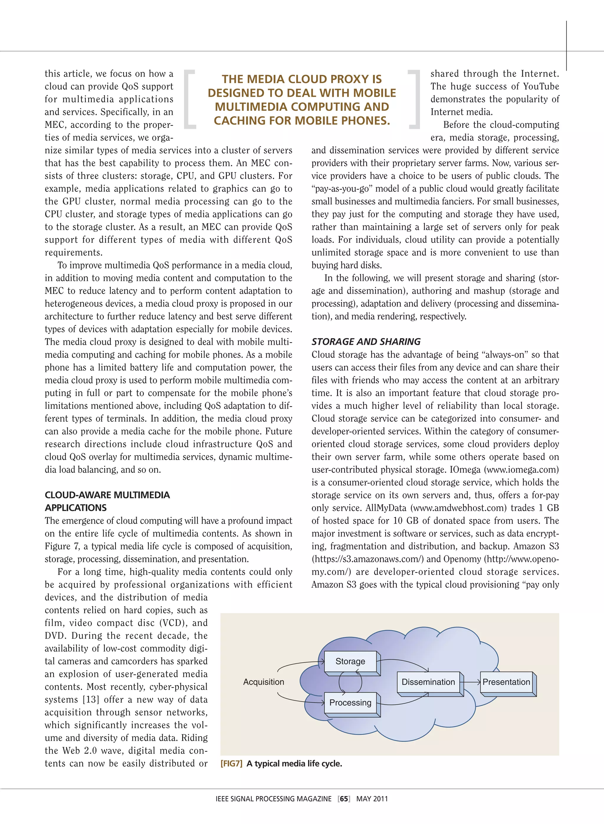 Multimedia cloud computing | PDF