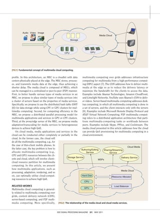 Multimedia cloud computing | PDF