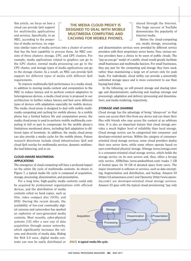 Multimedia cloud computing | PDF