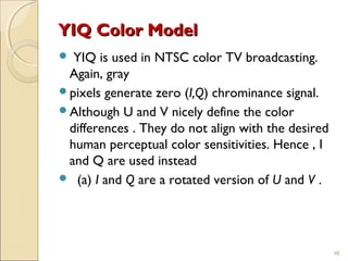 Multimedia color in image and video | PPT