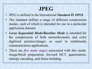 Multimedia communication jpeg | PDF