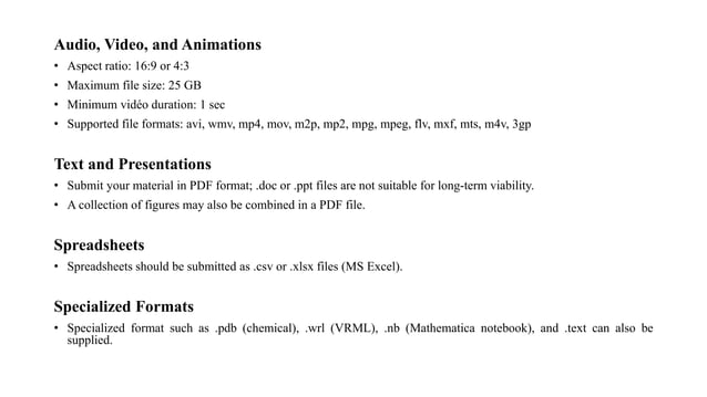 Multimedia composition | PPTX