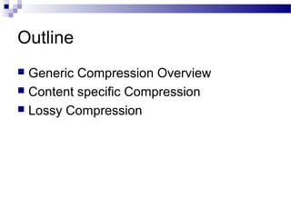 Multimedia compression | PPT