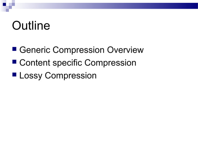 Multimedia compression | PPT | Digital Audio | Computer Software and ...