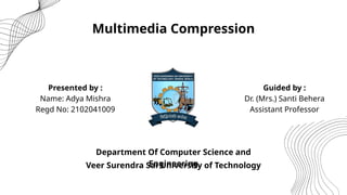 multimedia Compression presentation | PPTX