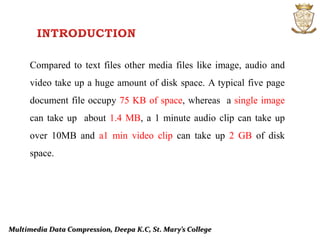 Multimedia:Multimedia compression | PPTX