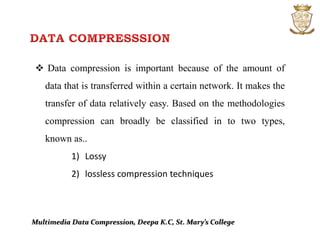 Multimedia:Multimedia compression | PPTX