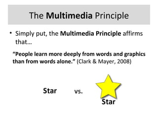 Multimedia and Contiguity Principles | PPT