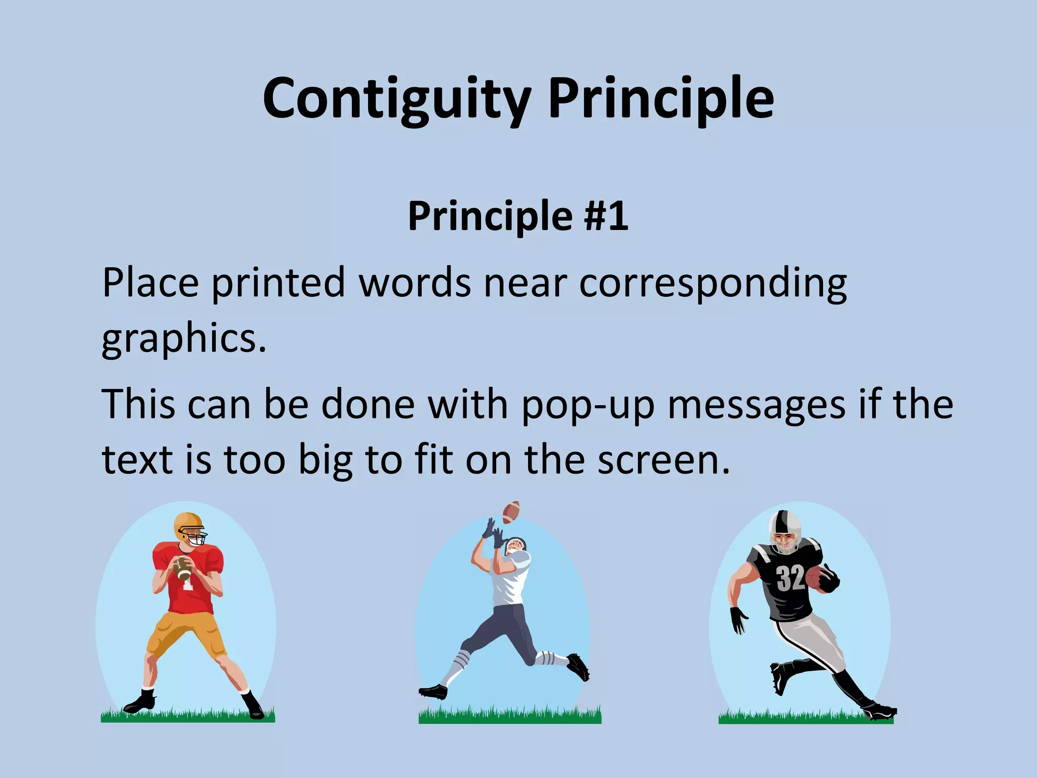 Multimedia & Contiguity Principles Project | PPT