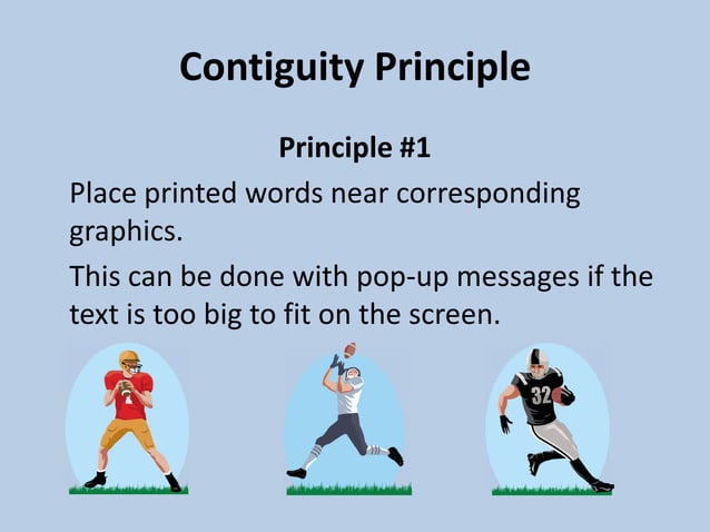 Multimedia & Contiguity Principles Project | PPT