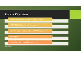 Multimedia course | PDF | Educational Assessment | Education