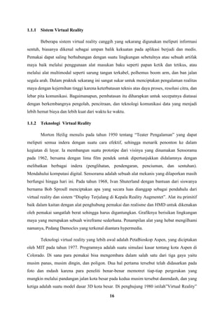 Multimedia dan virtual reality Baru | DOCX