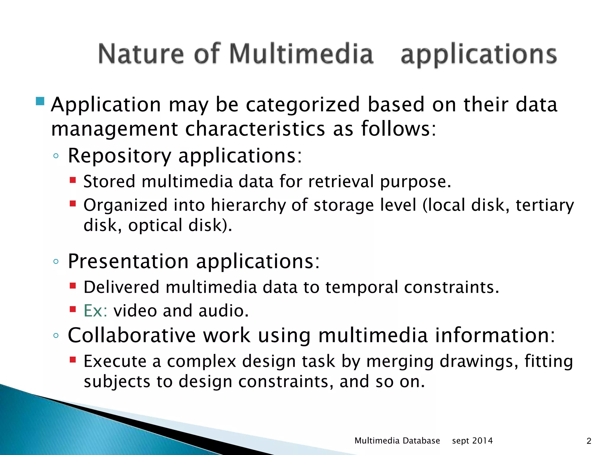 Multimedia database | PPT
