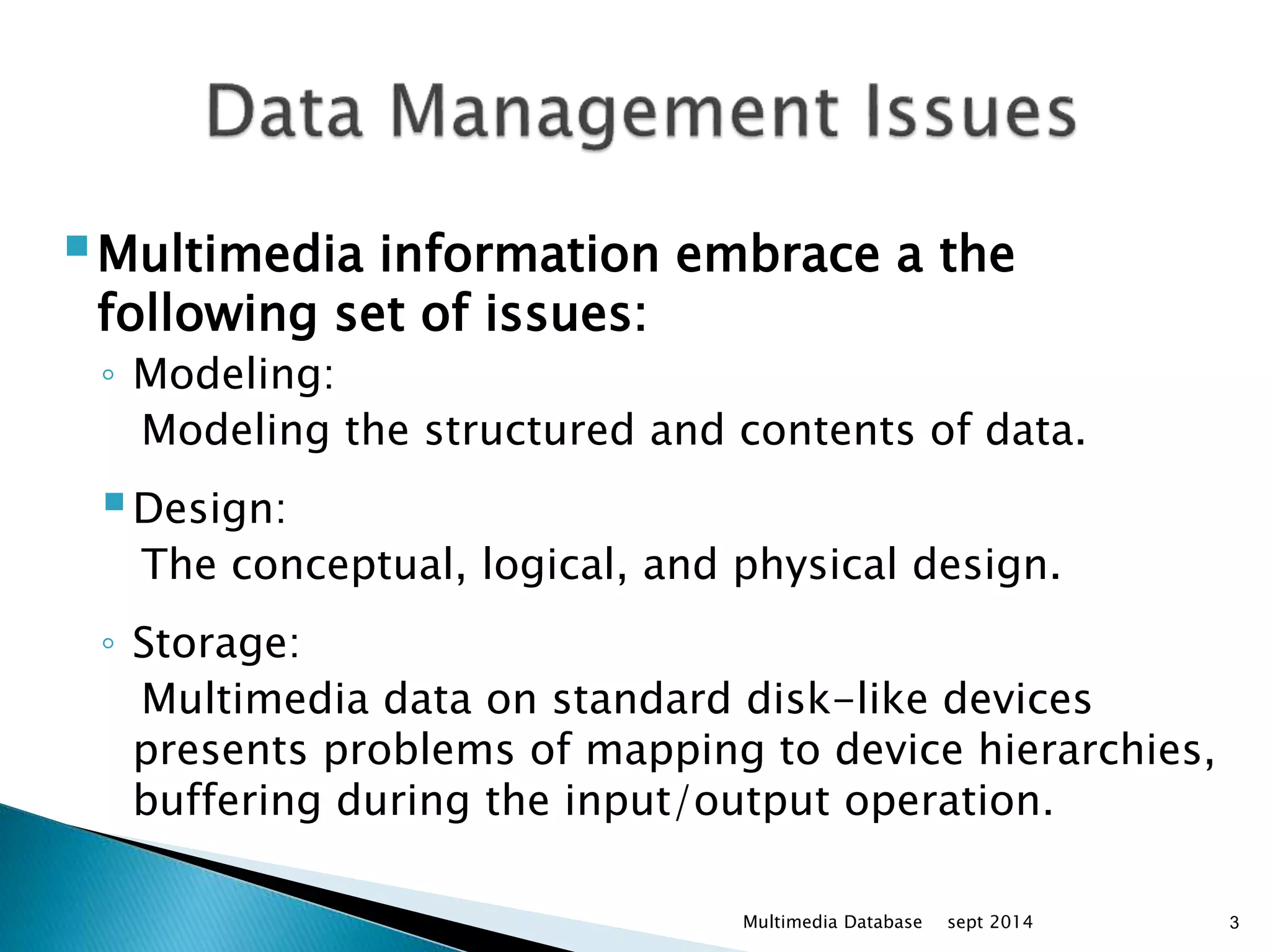 Multimedia database | PPT