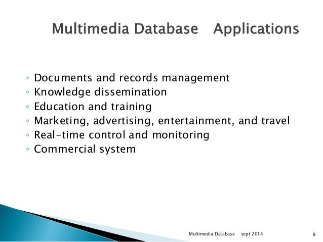 Multimedia database