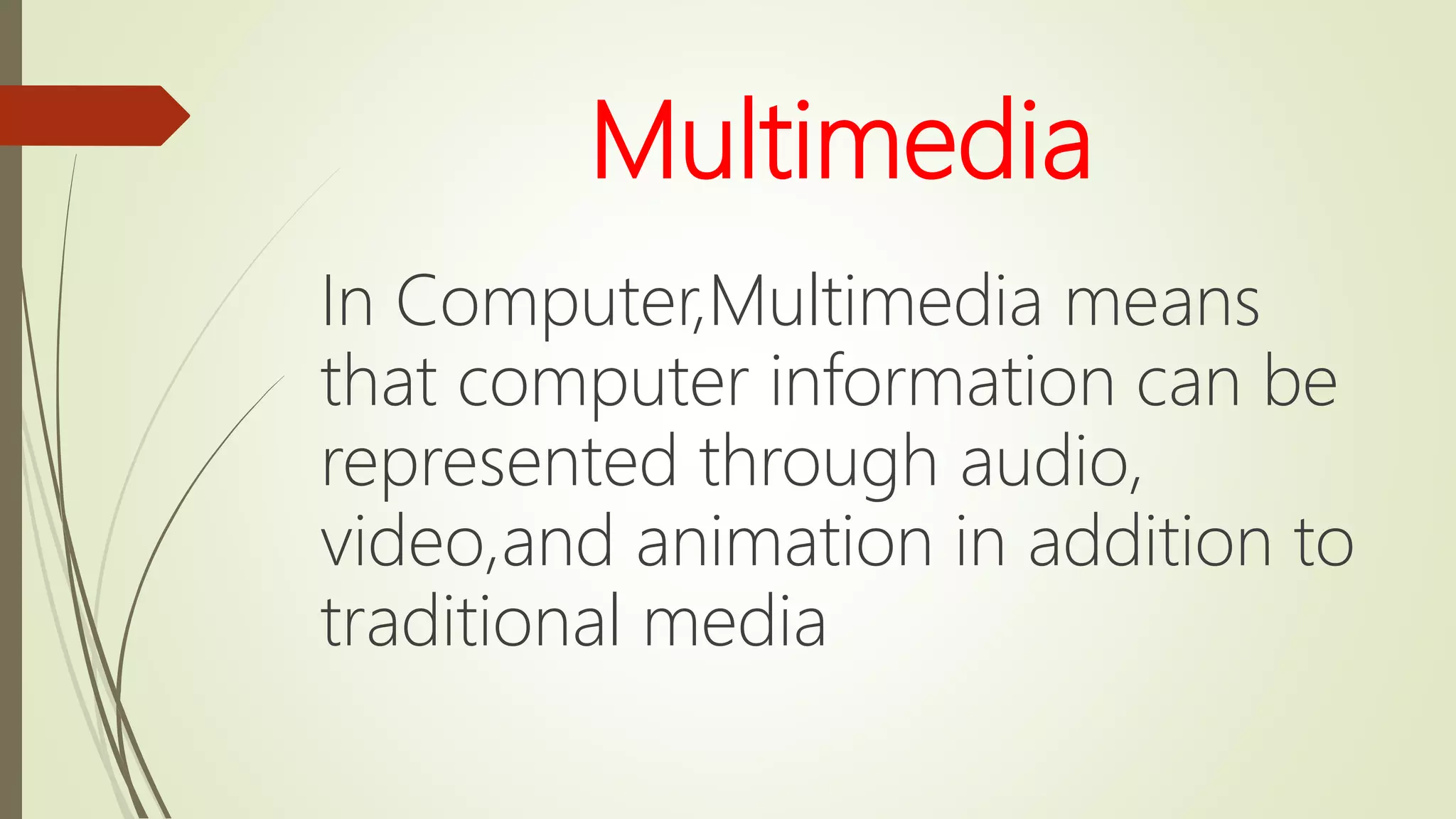 Multimedia database | PPTX | Databases | Computer Software and Applications