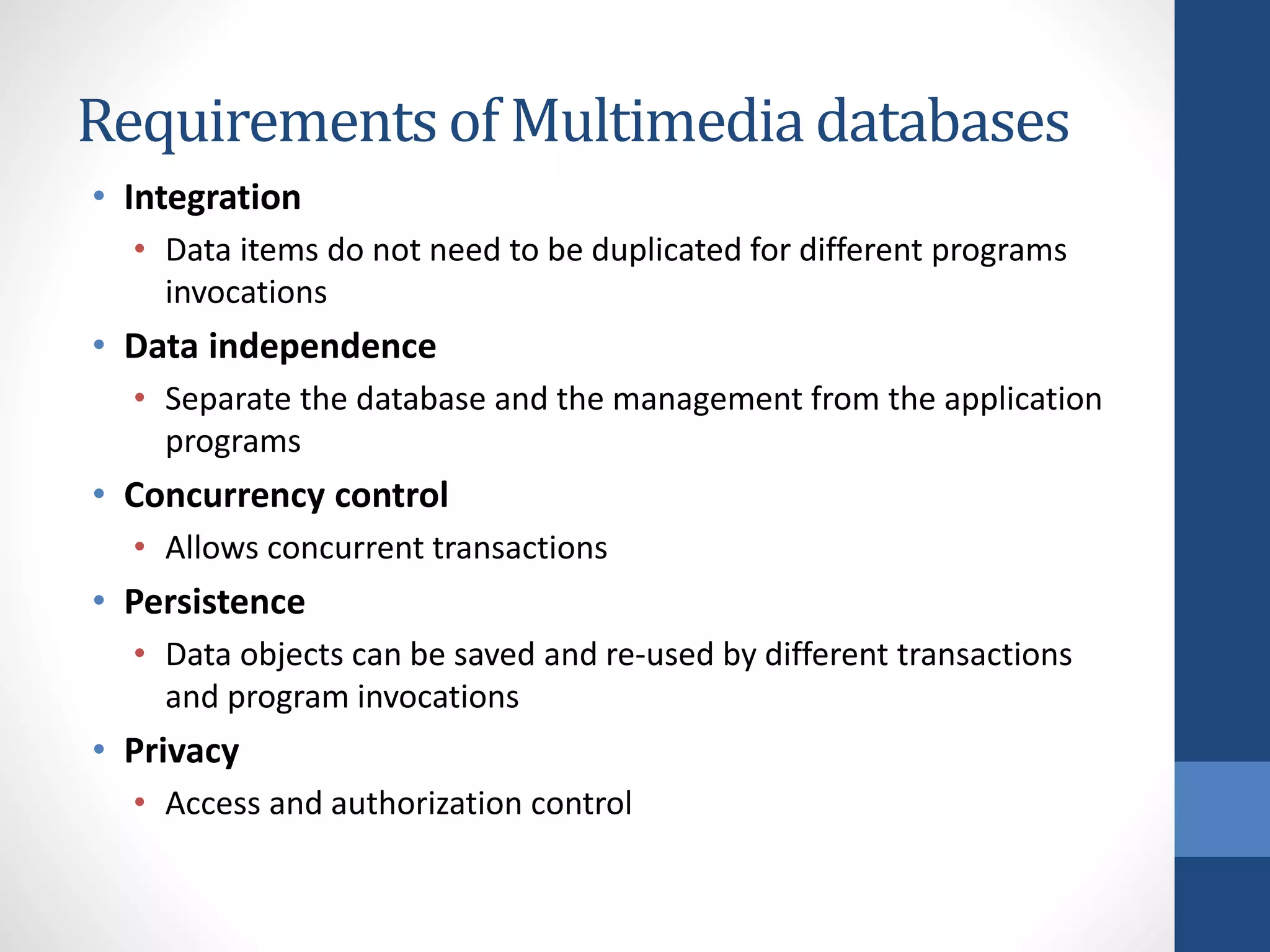 Multimedia Database | PPTX