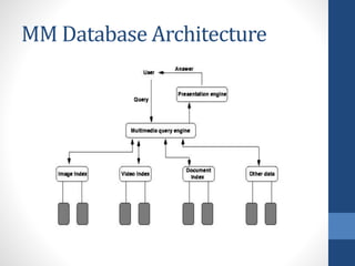 Multimedia Database | PPTX | Databases | Computer Software and Applications