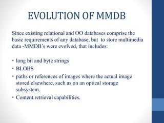 Multimedia Database | PPTX