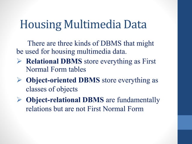 Multimedia Database