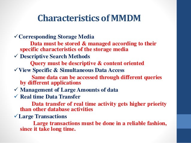 Multimedia Database