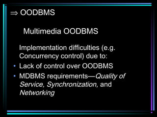 Multimedia db system | PPT