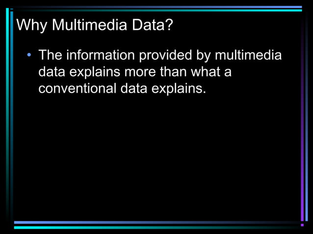Multimedia db system | PPT | Databases | Computer Software and Applications