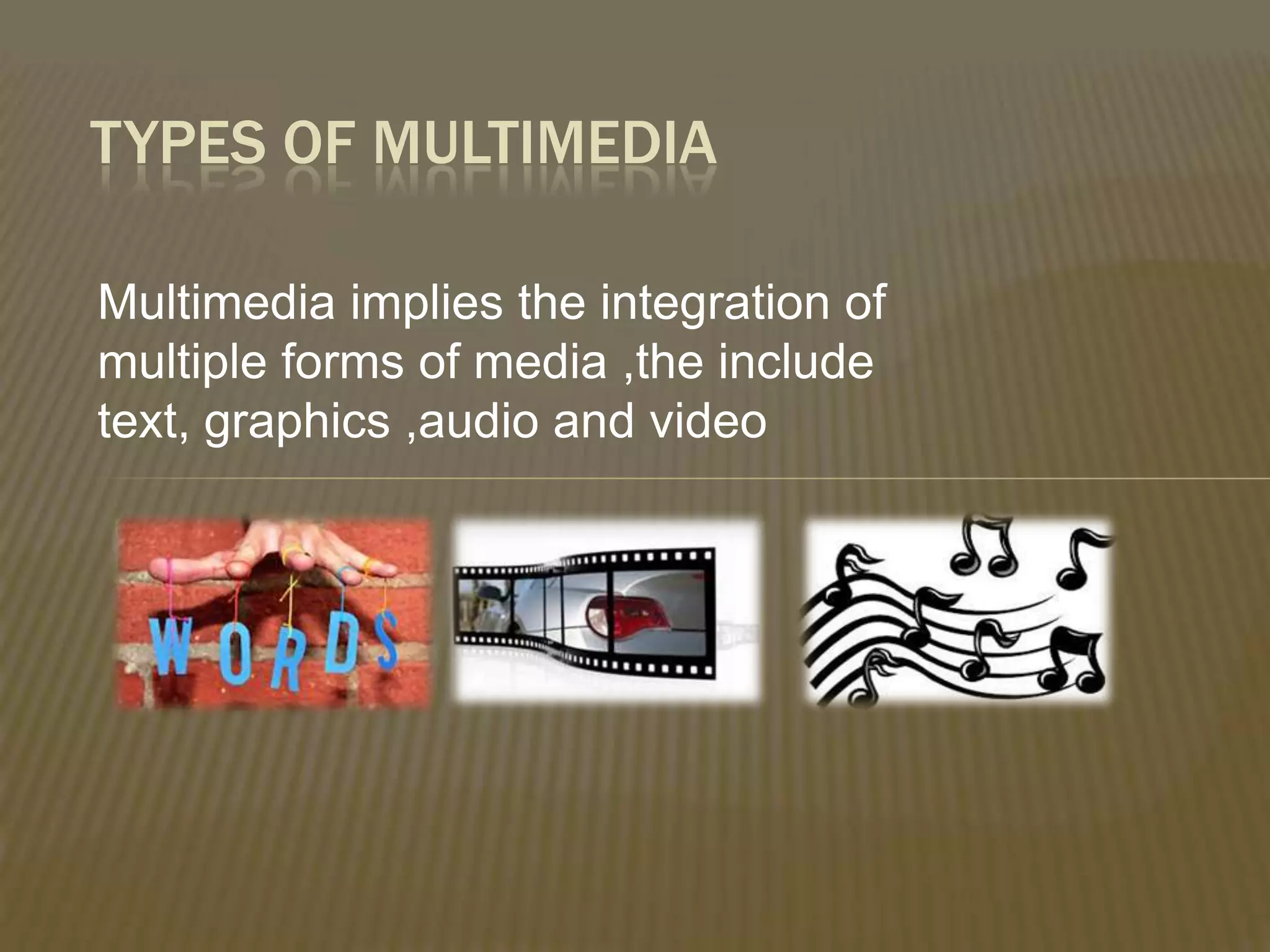 Multimedia design | PPT