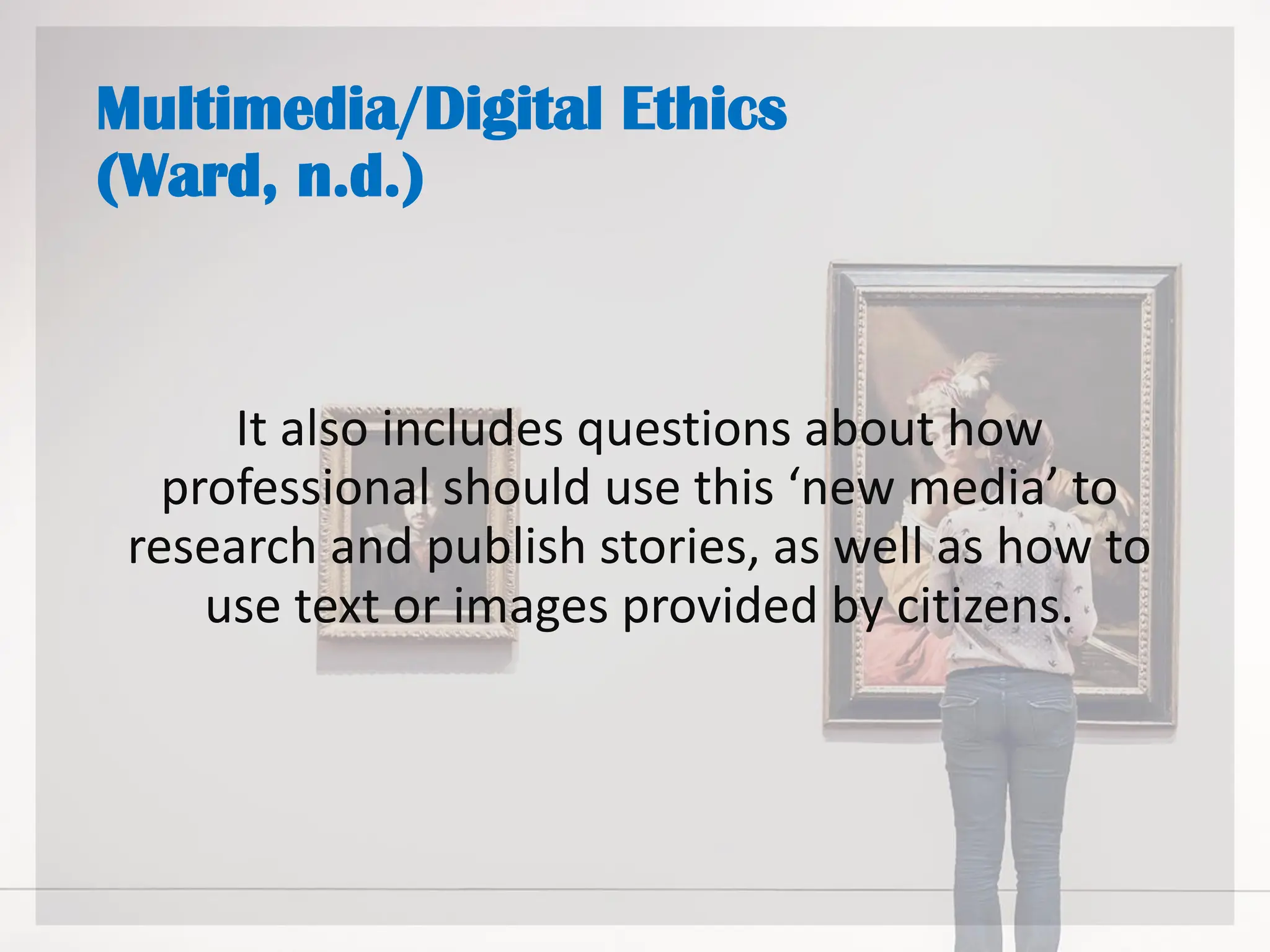 Introduction to Multimedia Arts Ethics.pdf | Technology & Computing