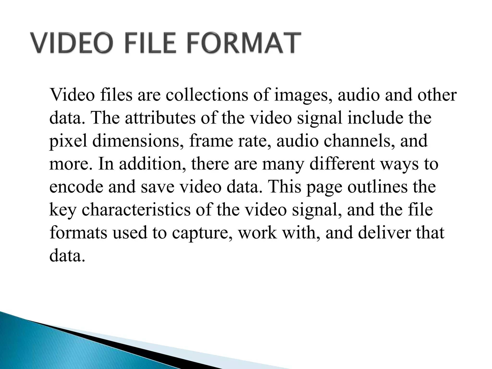 Multimedia file formats | PPTX