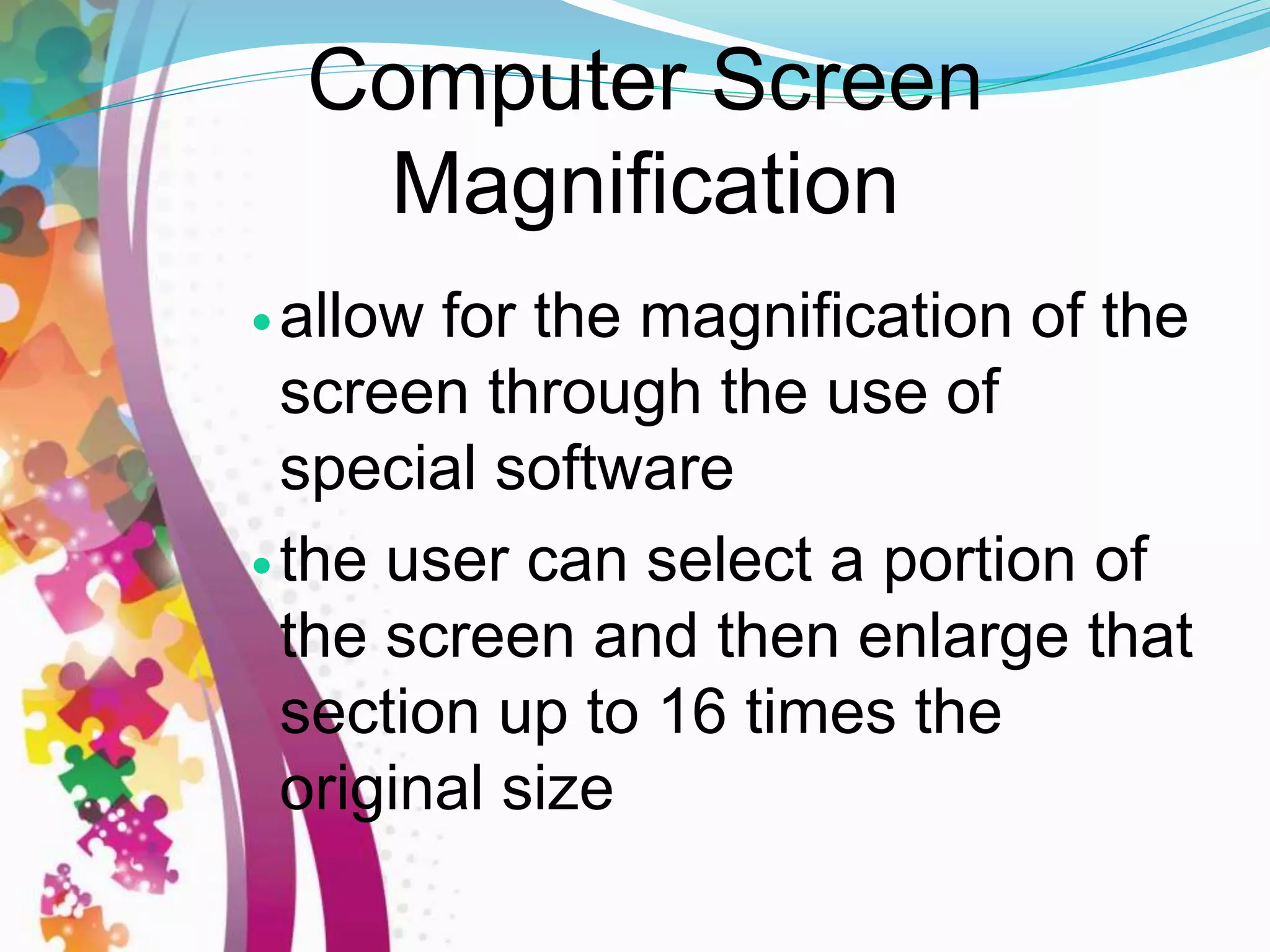 Multimedia for Children with Special Needs | PPTX