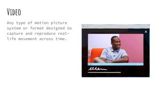 Multimedia Foundations | PPT