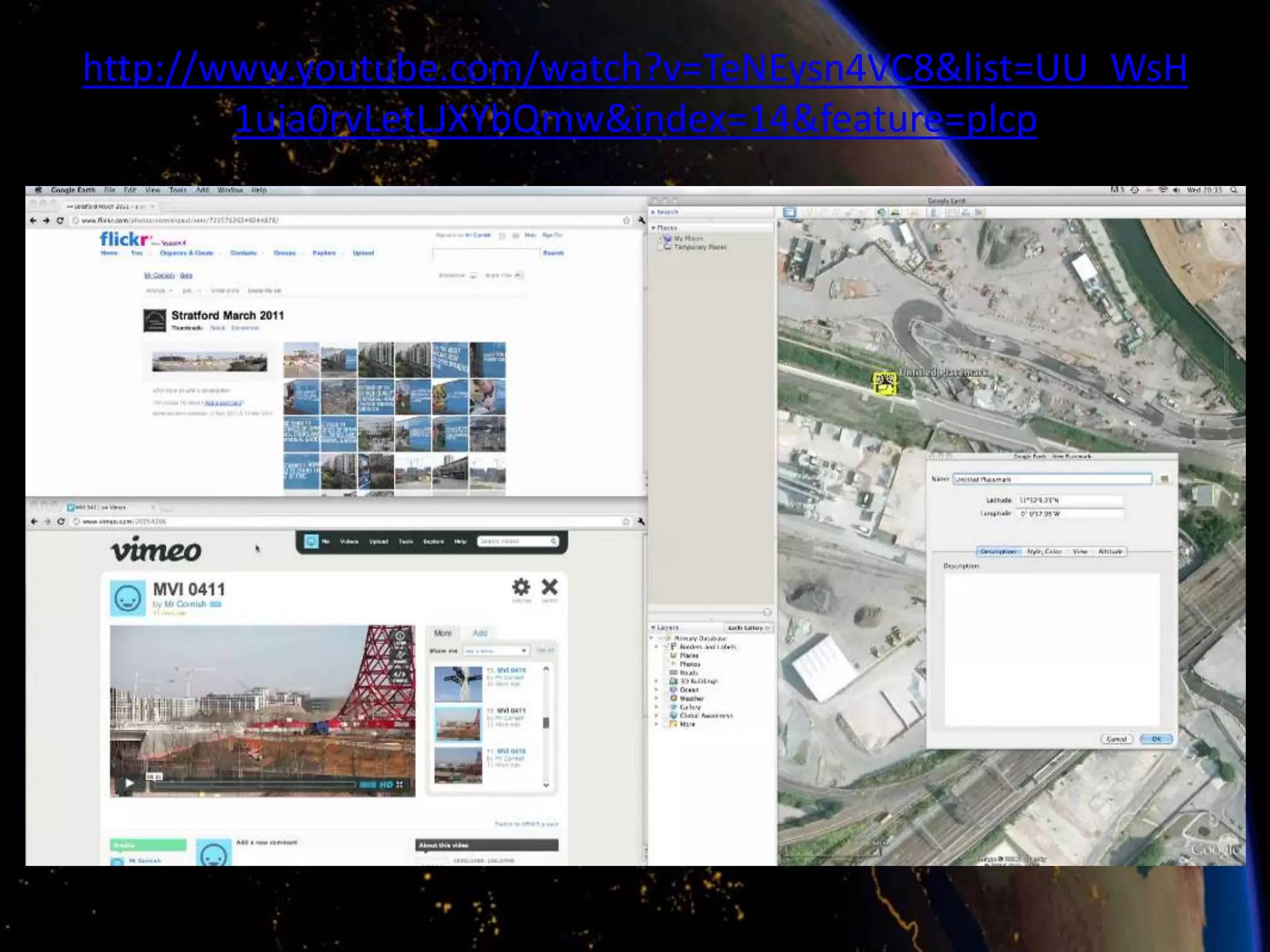 Multimedia Geography through Google Earth | PPTX