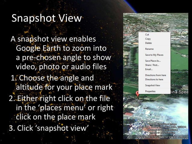 Multimedia Geography through Google Earth | PPT
