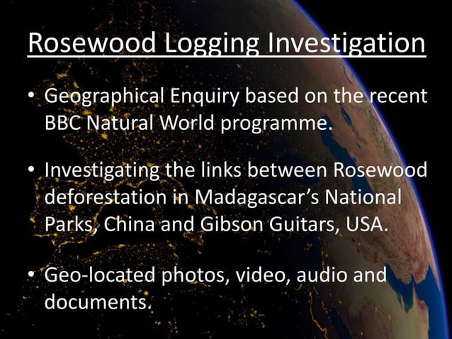 Multimedia Geography through Google Earth | PPT