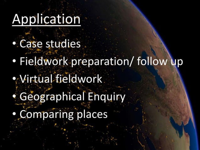 Multimedia Geography through Google Earth | PPT