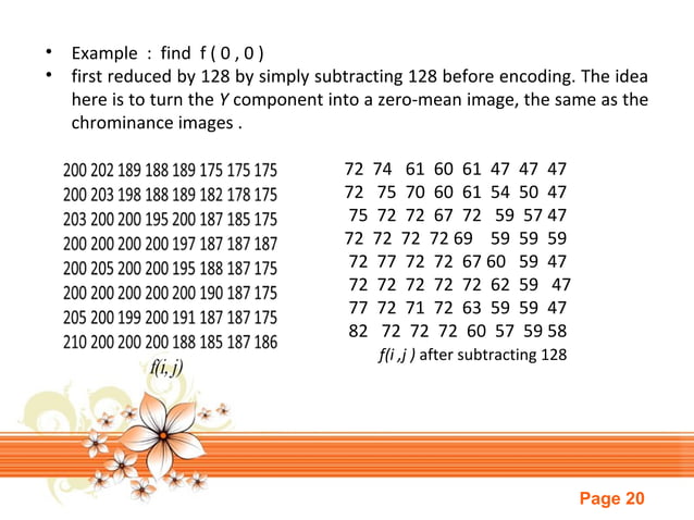 Multimedia image compression standards | PPT