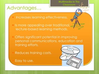 Multimedia in classrooms | PPTX