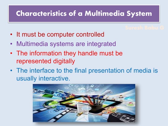 Multi Media Approach in Education Technology | PPTX | Computing ...
