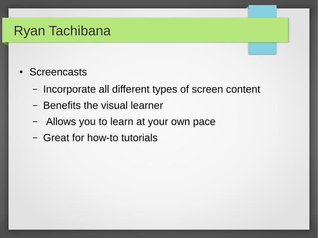 Multimedia:interactive learning presentation | ODP