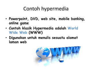 Multimedia interaktif dan hypermedia | PPTX