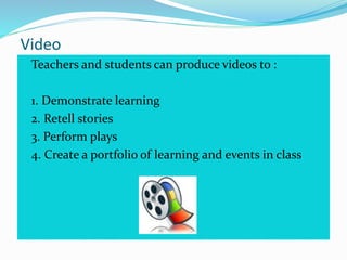 Multimedia in the classroom | PPTX