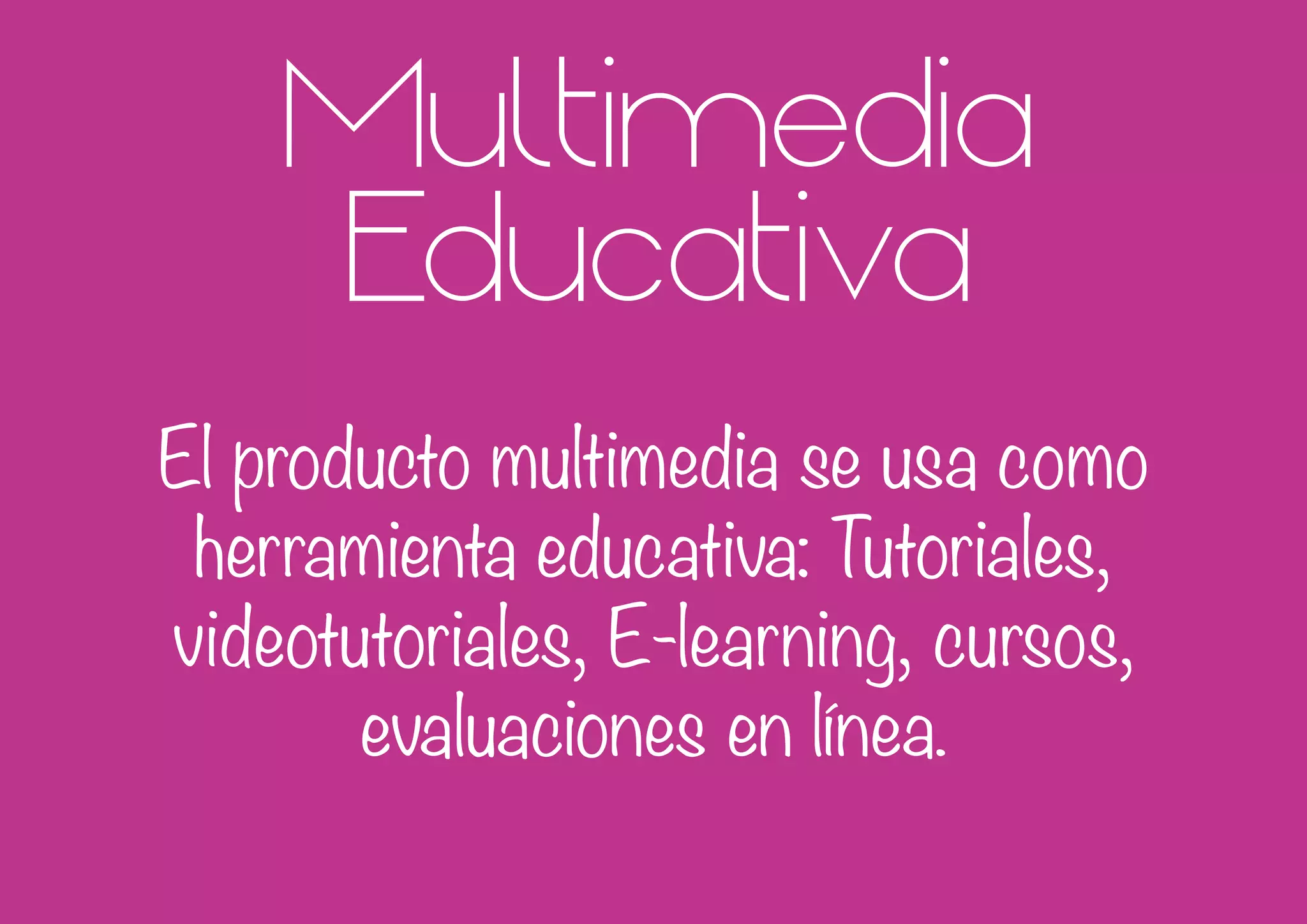 ¿Que es Multimedia? | PPT