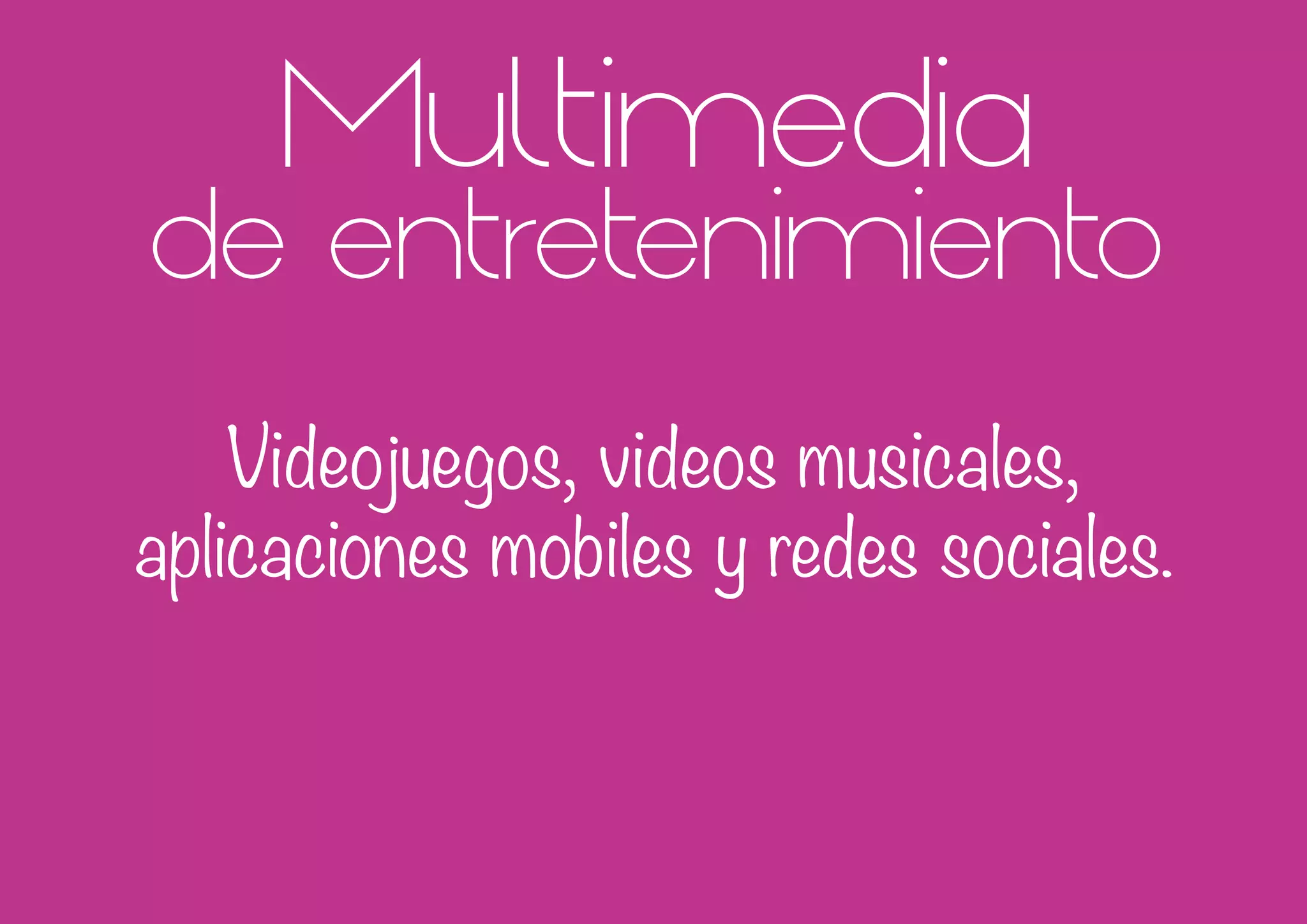 ¿Que es Multimedia? | PPT