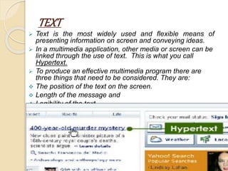 Multimedia IT Presentation | PPTX