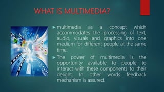 Multimedia journalism | PPTX