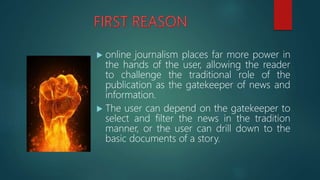 Multimedia journalism | PPTX