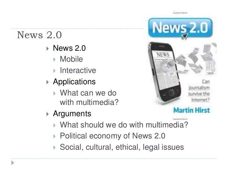 Multimedia journalism may 2011