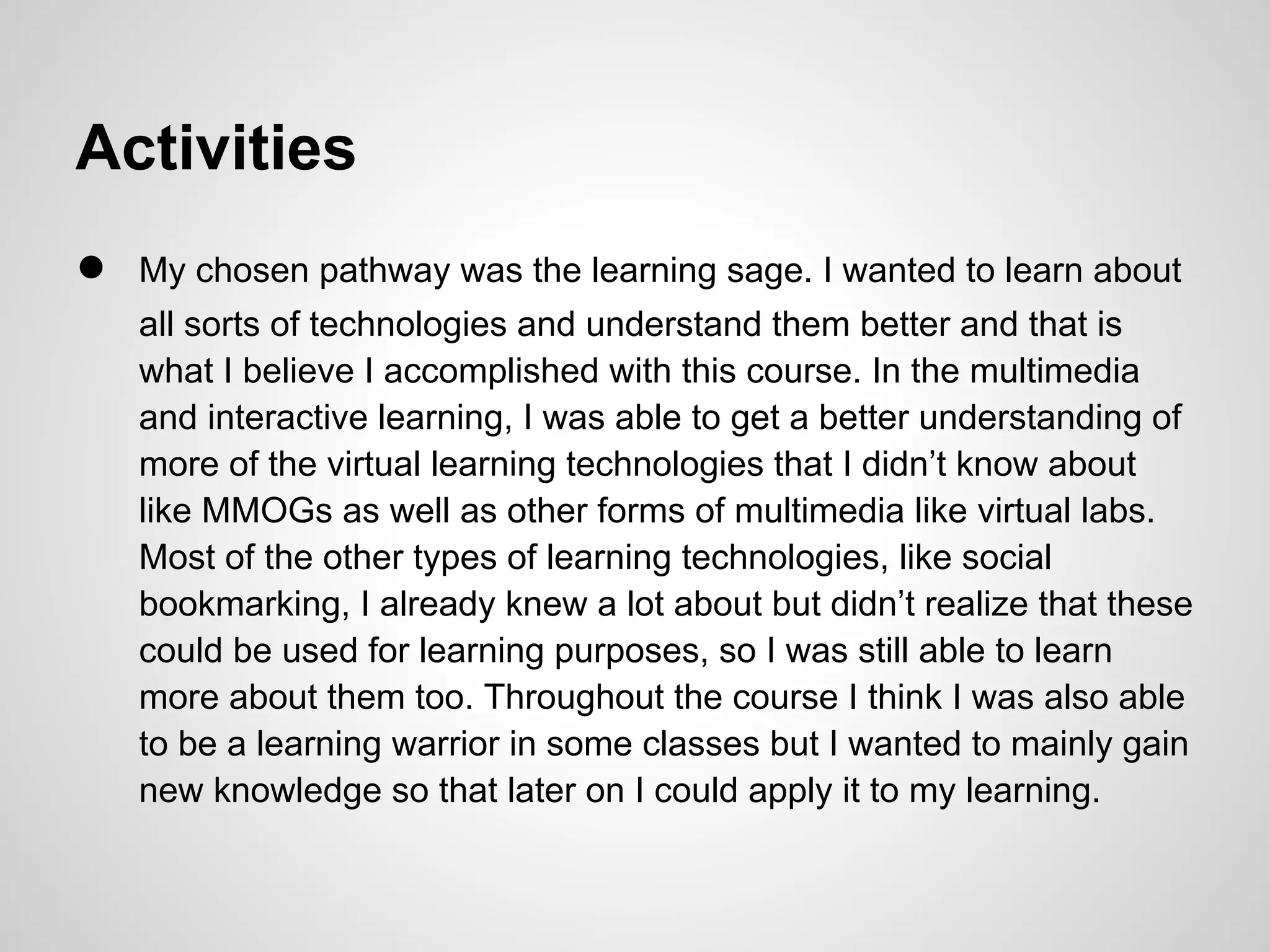 Multimedia Learning | PDF